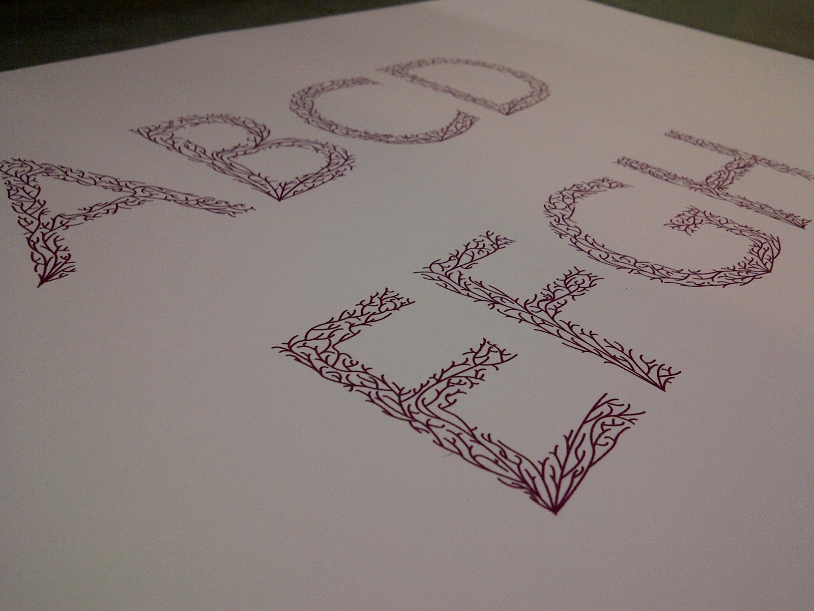 Design Practice: OUGD403: Dissect Typeface on Illustrator