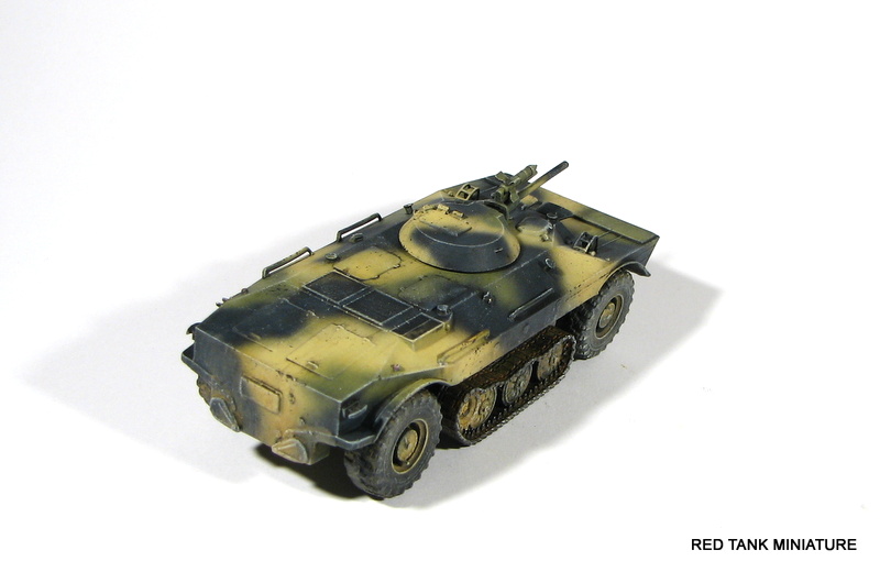 Gulumik Military Models: Object-19 1/72 RED TANK MINIATURE