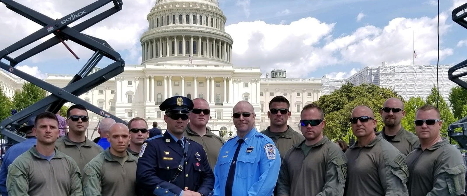 St. Mary's County Sheriff's Office - News: Emergency Services Team (EST) attend memorial