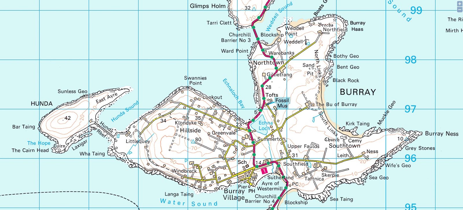 Burray Birding: A bit about Burray