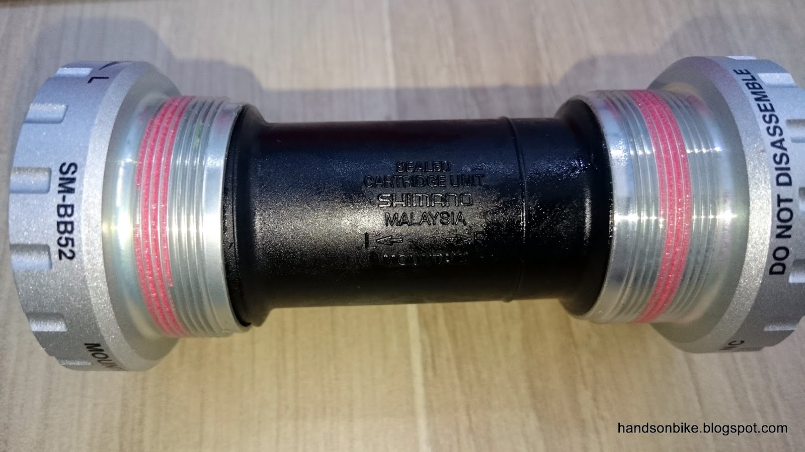 Hands On Bike: Avanti Inc 3: New Bottom Bracket SM-BB52