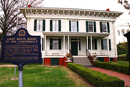 MR. HALL'S AMERICAN HISTORY CLASS: First White House of the Confederacy