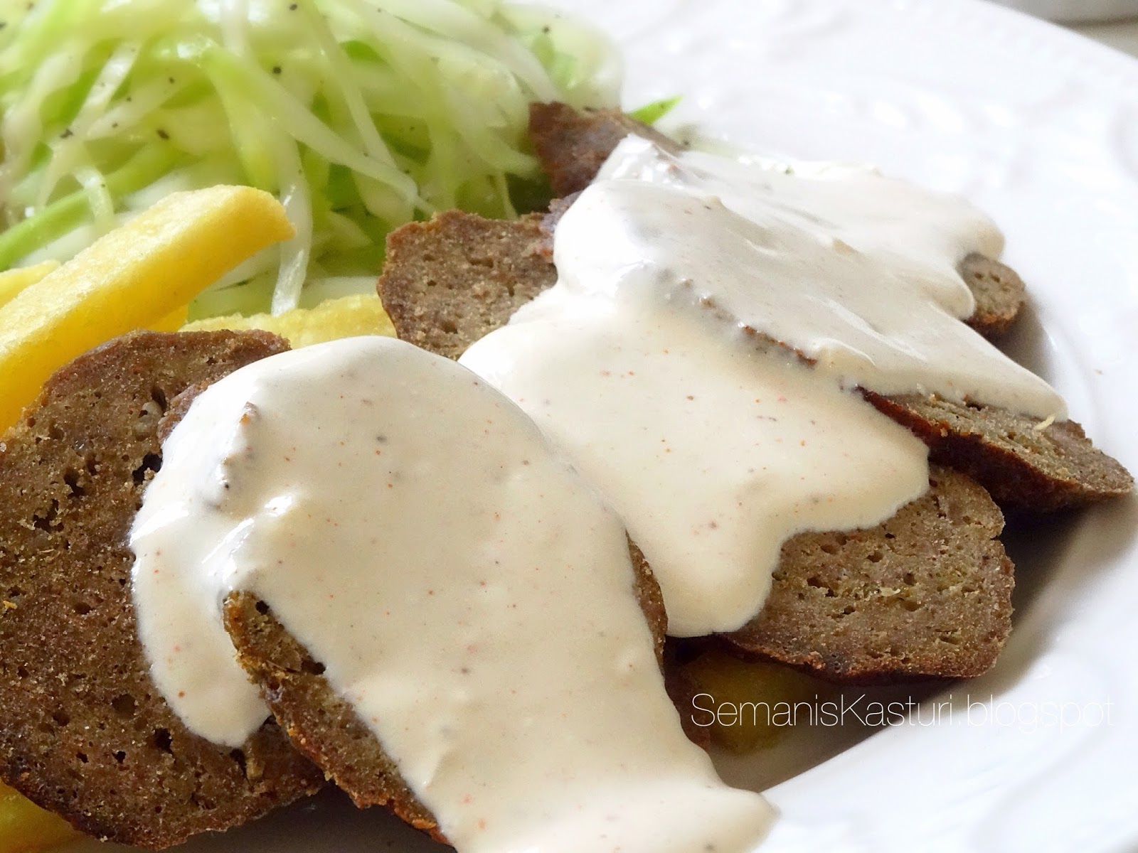 DAGING KEBAB SIMPLE DAN SOS SEDAP ~ Swesia's Journey