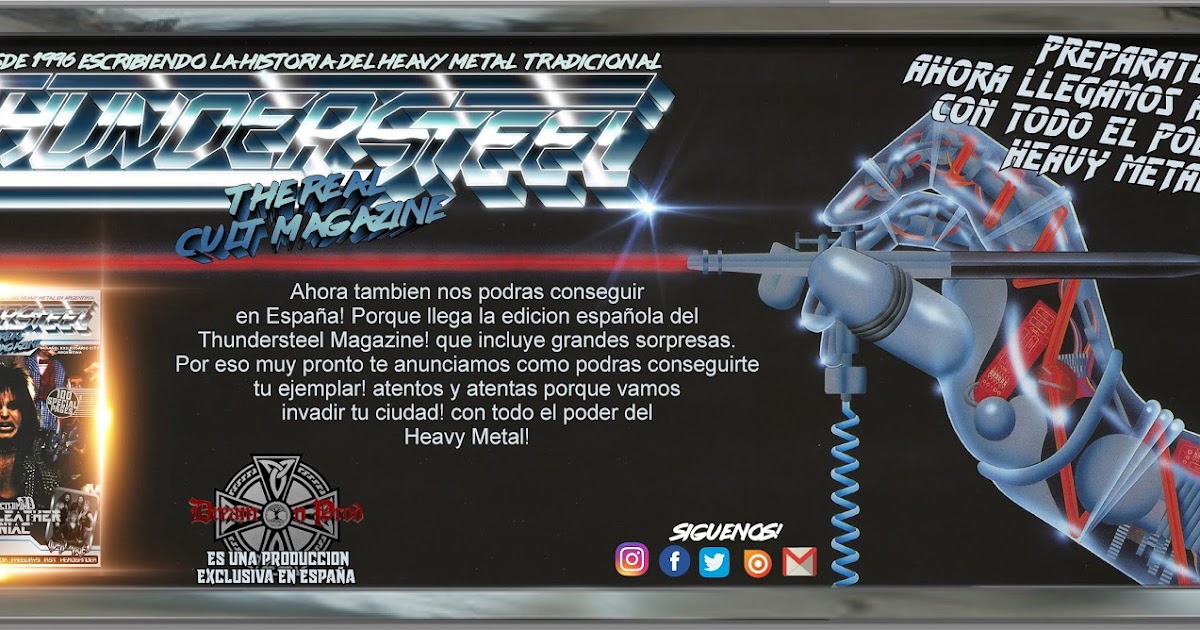 T H U N D E R S T E E L: The Real Cult Magazine: THUNDERSTEEL MAG! El ...