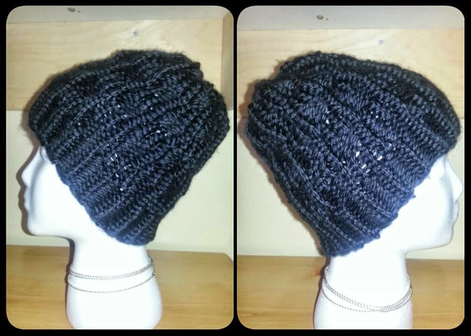 Looming Exclusive Designs: Men's Ribbed Ribbed Beanie hat