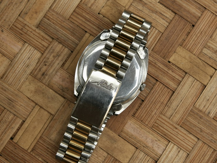 Dayan's Day: (SOLD) Mido Commander Square Shape Duo Tone