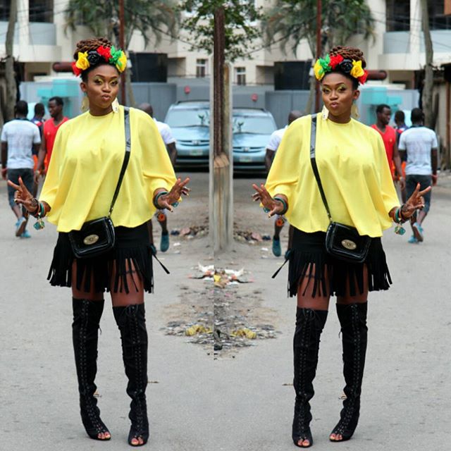 Singer Waje Colorful In New Photoshoot