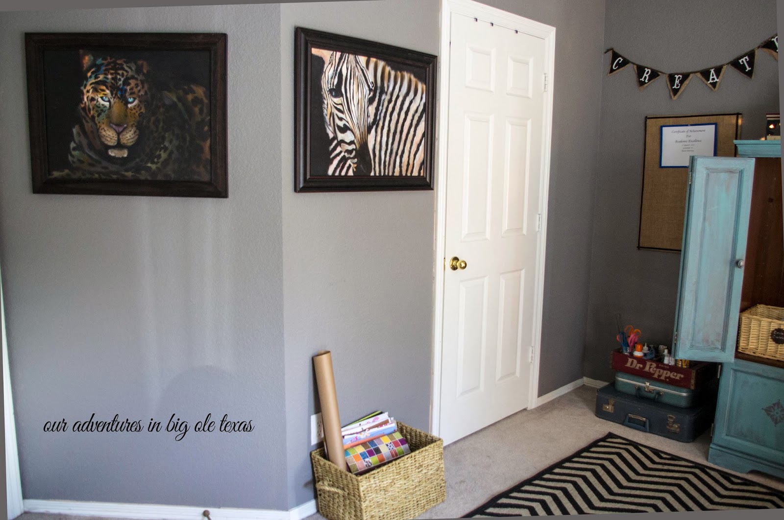 How I Turned a Bedroom into A Classroom {Home School Project} | Simple ...