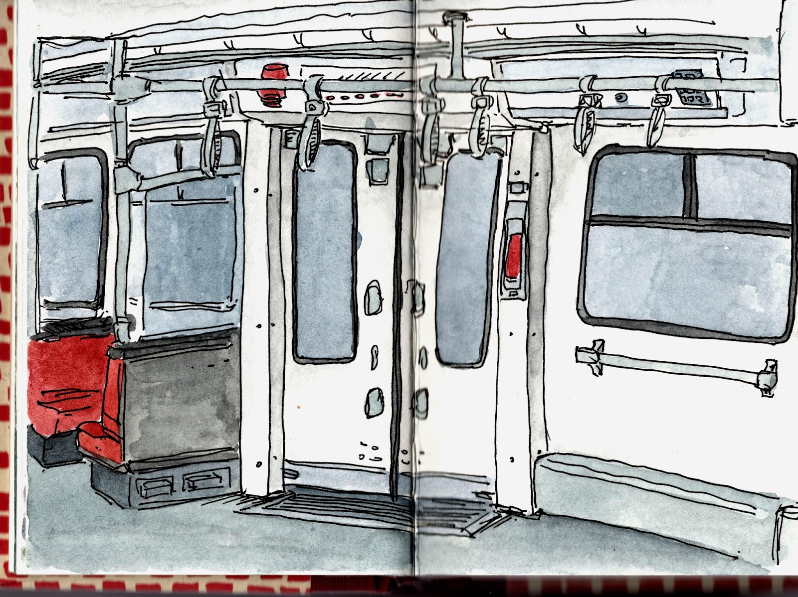Yerinde Çizer: Metro Çizimleri (Sketching In The Subway)