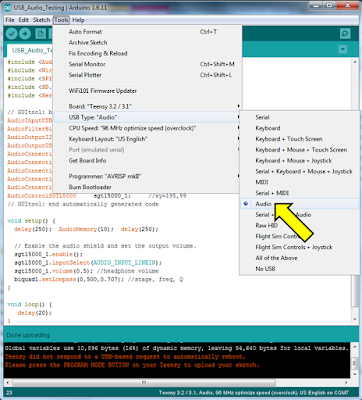 Open Audio: Teensy Audio over USB