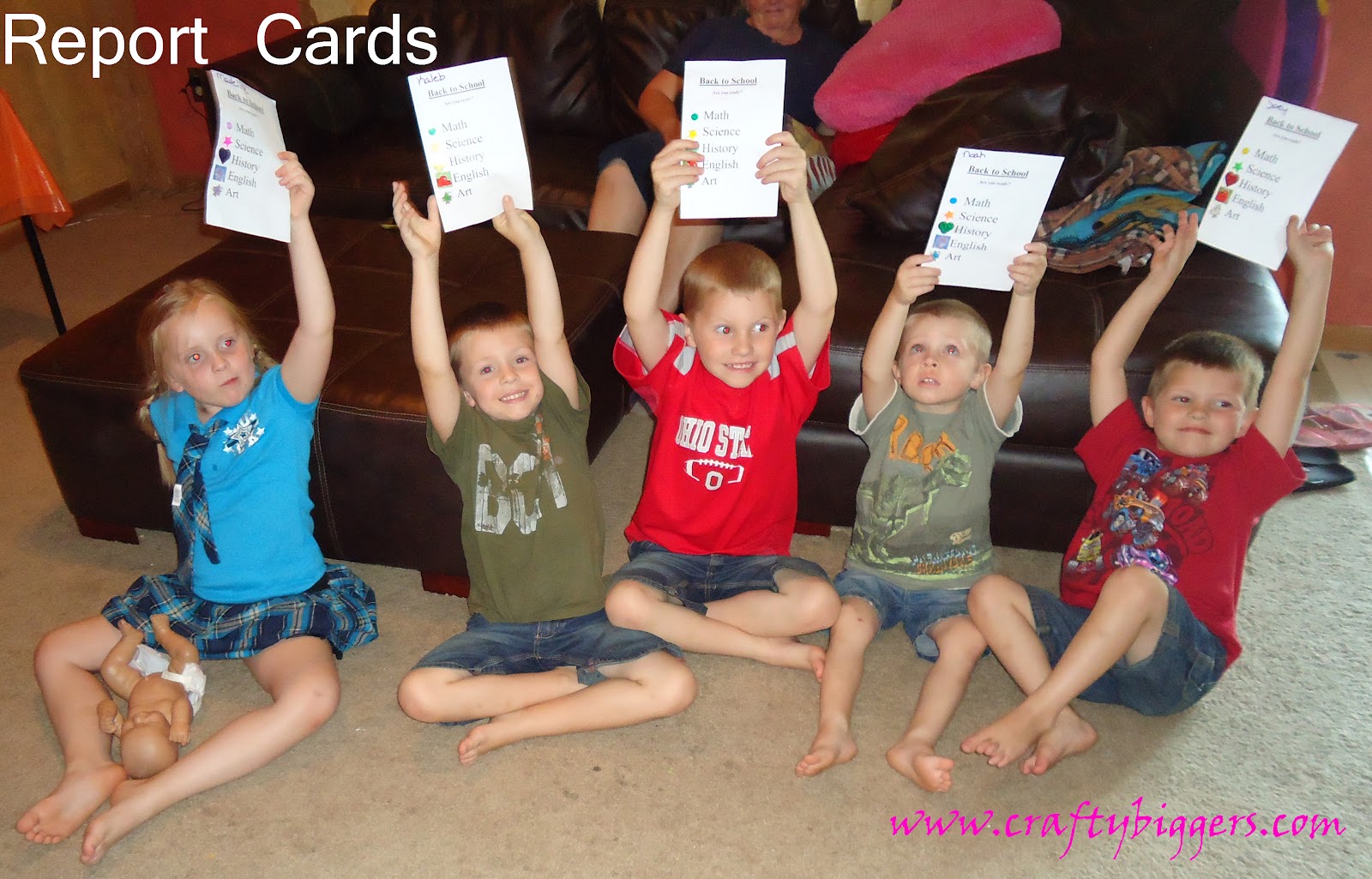 Crafty Biggers: Back to School Party