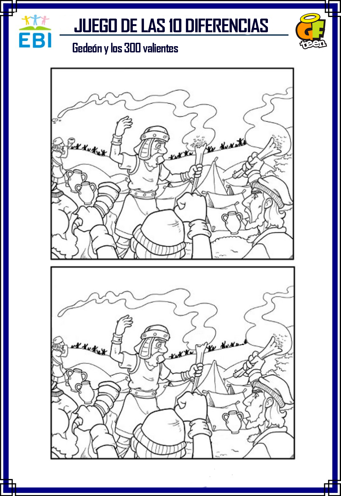 Blog de la EBI : Actividades para Gedeón