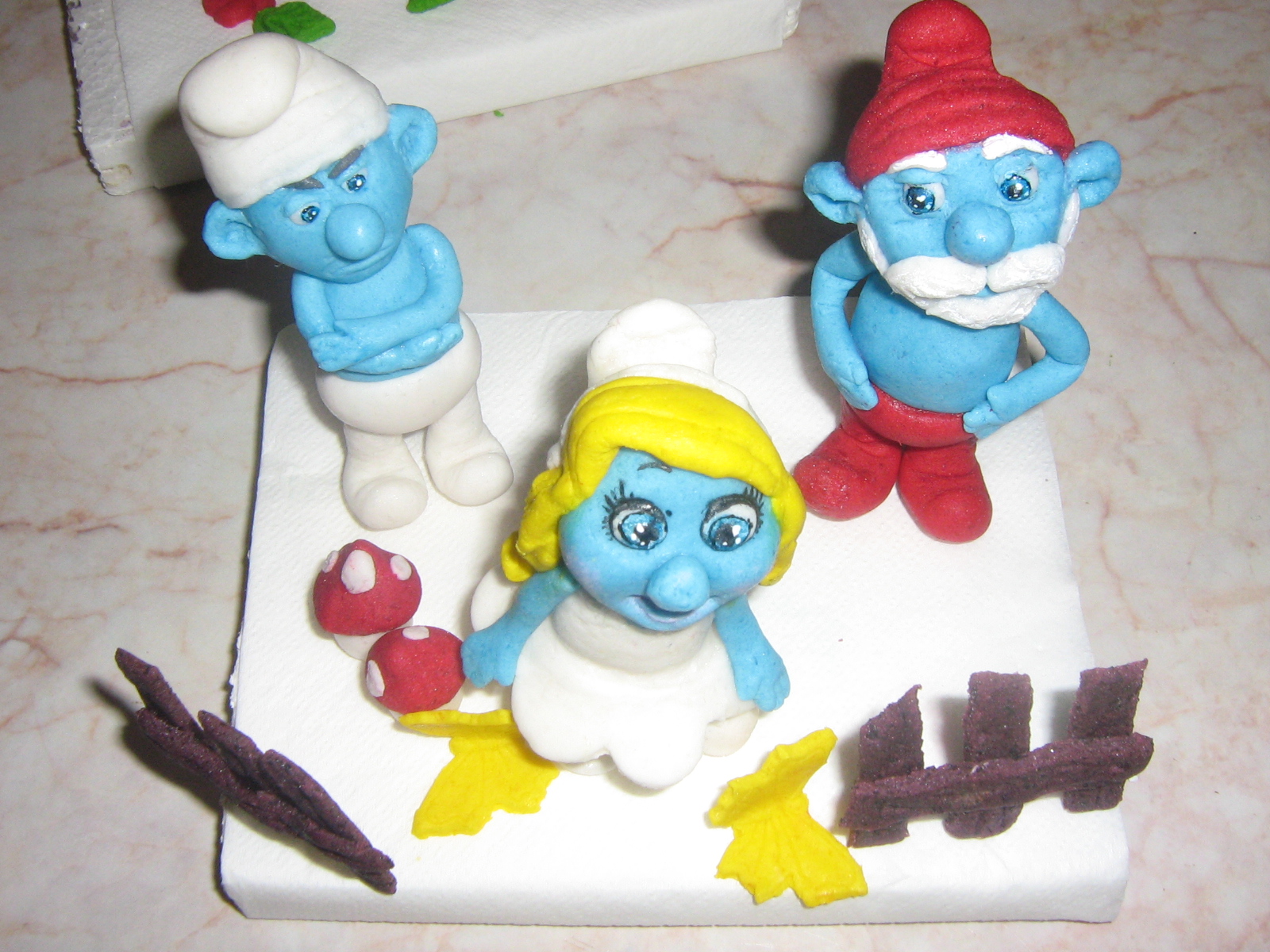 Torte i figurice za torte - Sneza: STRUMFOVI (THE SMURFS)