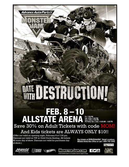 ChiIL Live Shows: Monster Jam Video, Ticket Discount & Fun Facts # ...