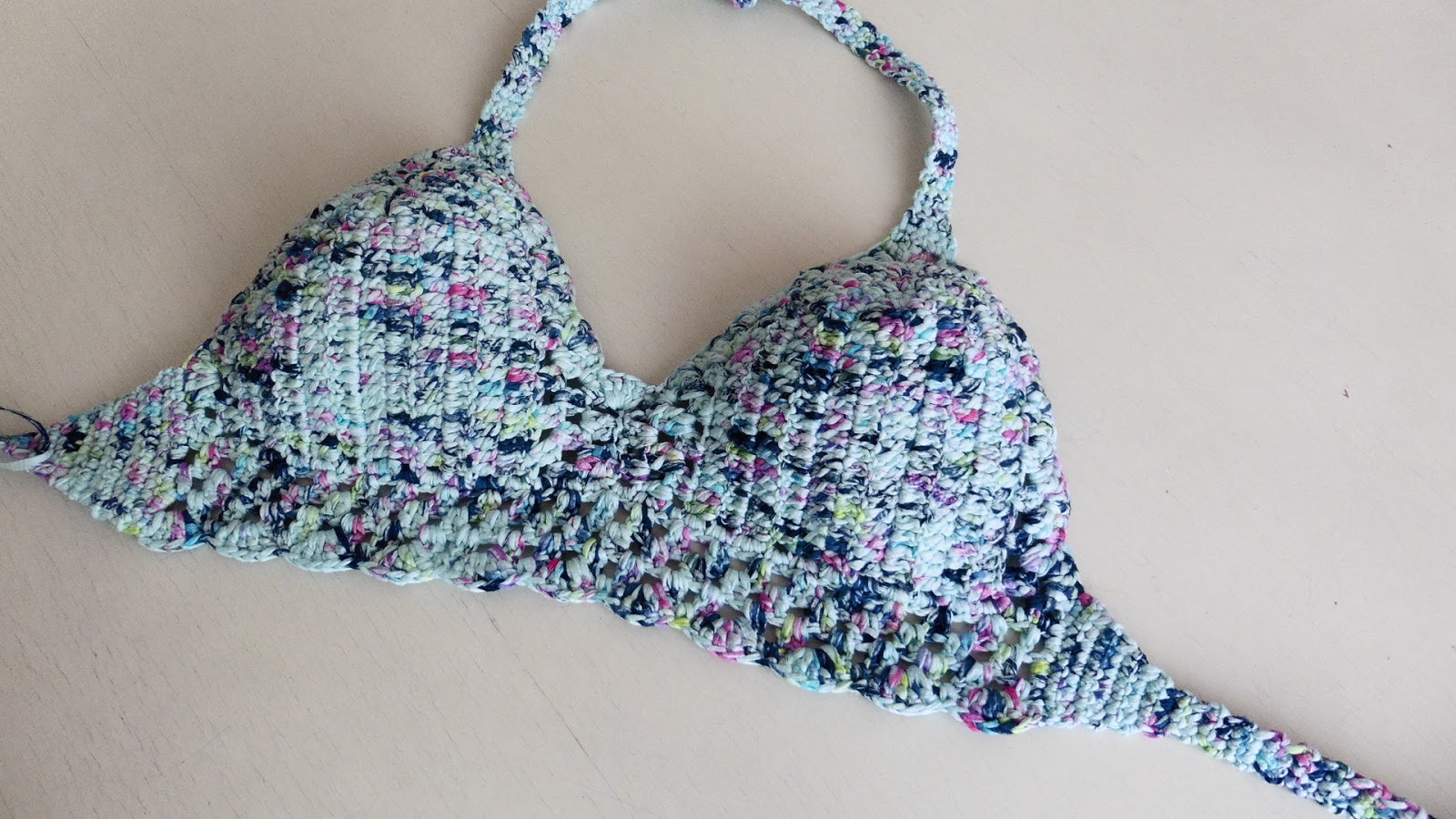 halter top - bikini - a crochet | Ahuyama Crochet