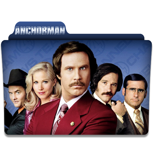 Folder EyeCons: Anchorman - The Legend of Ron Burgundy (2004)