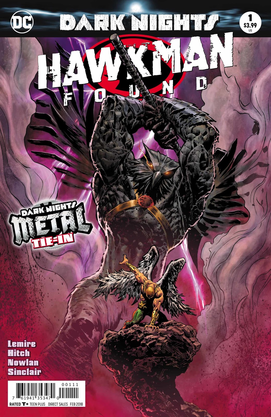 Weird Science DC Comics: Hawkman: Found #1 Review and *SPOILERS*