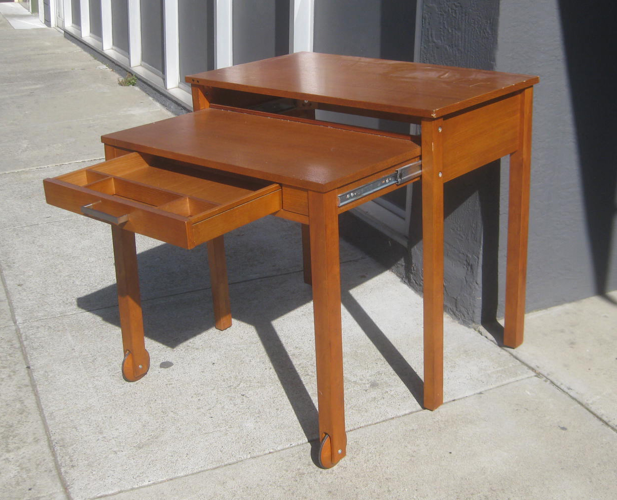 UHURU FURNITURE & COLLECTIBLES: SOLD - Retractable Desk