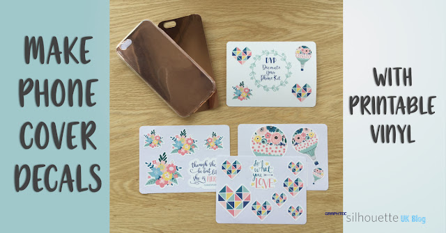Silhouette UK: Make Phone Cover Decals with Printable Vinyl