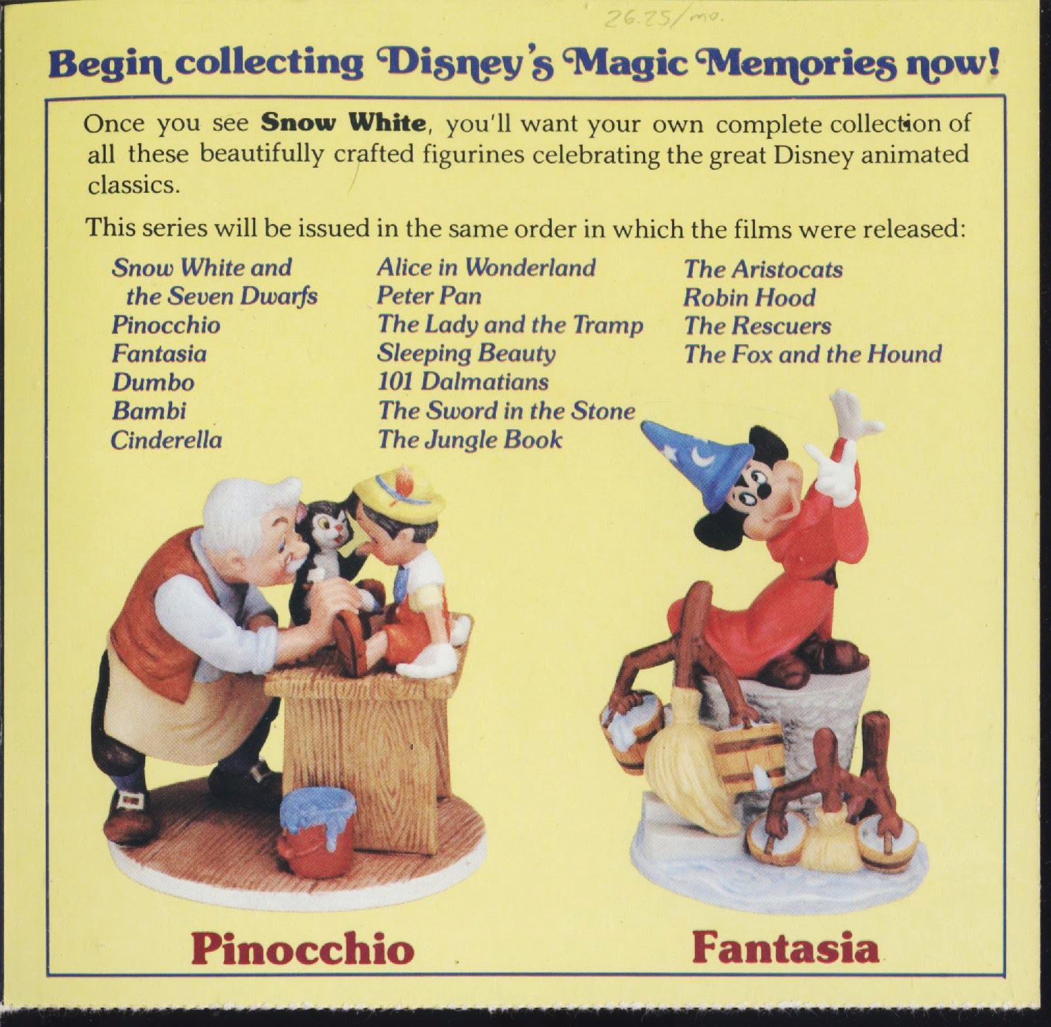 Filmic Light - Snow White Archive: Brochure for Grolier "Magic Memories ...