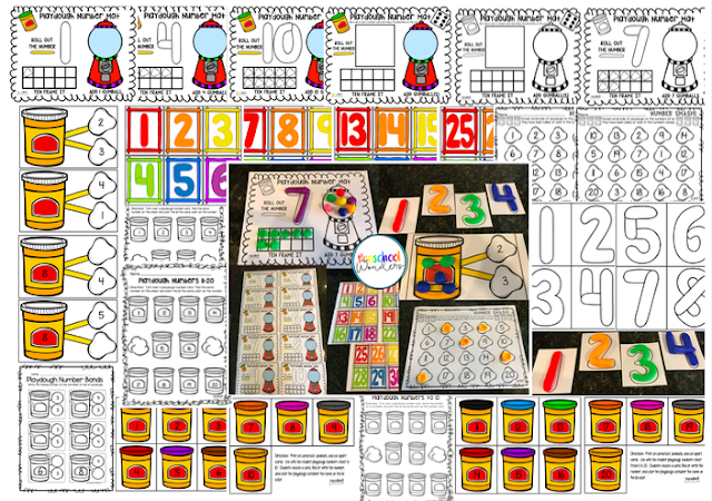 Preschool Wonders: Using Playdough to Incorporate Learning Targets!