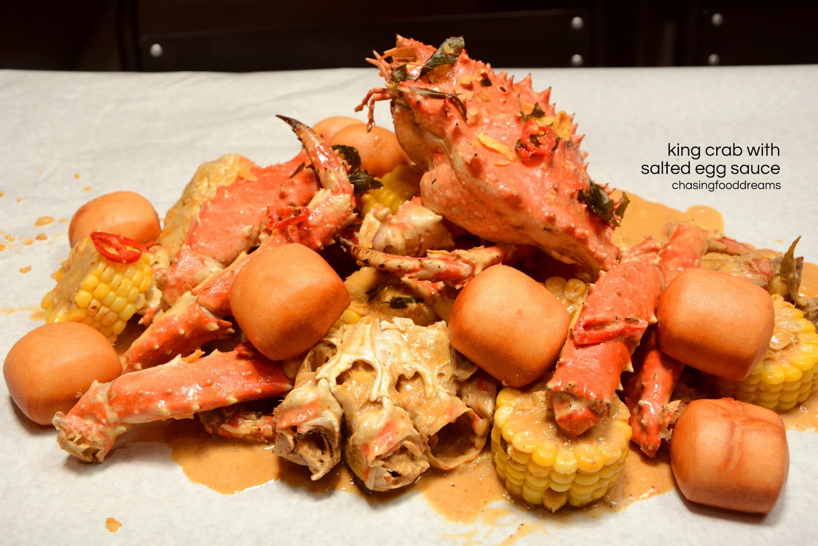 CHASING FOOD DREAMS: Crab Factory Introduces New Cheese and Salted Egg ...