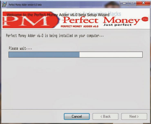 PERFECT MONEY ADDER: PERFECT MONEY BALANCE GENERATOR