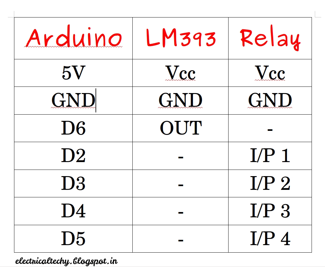 Electronics & Electrical Techy: Lamp Sequencer | LM393 | Arduino