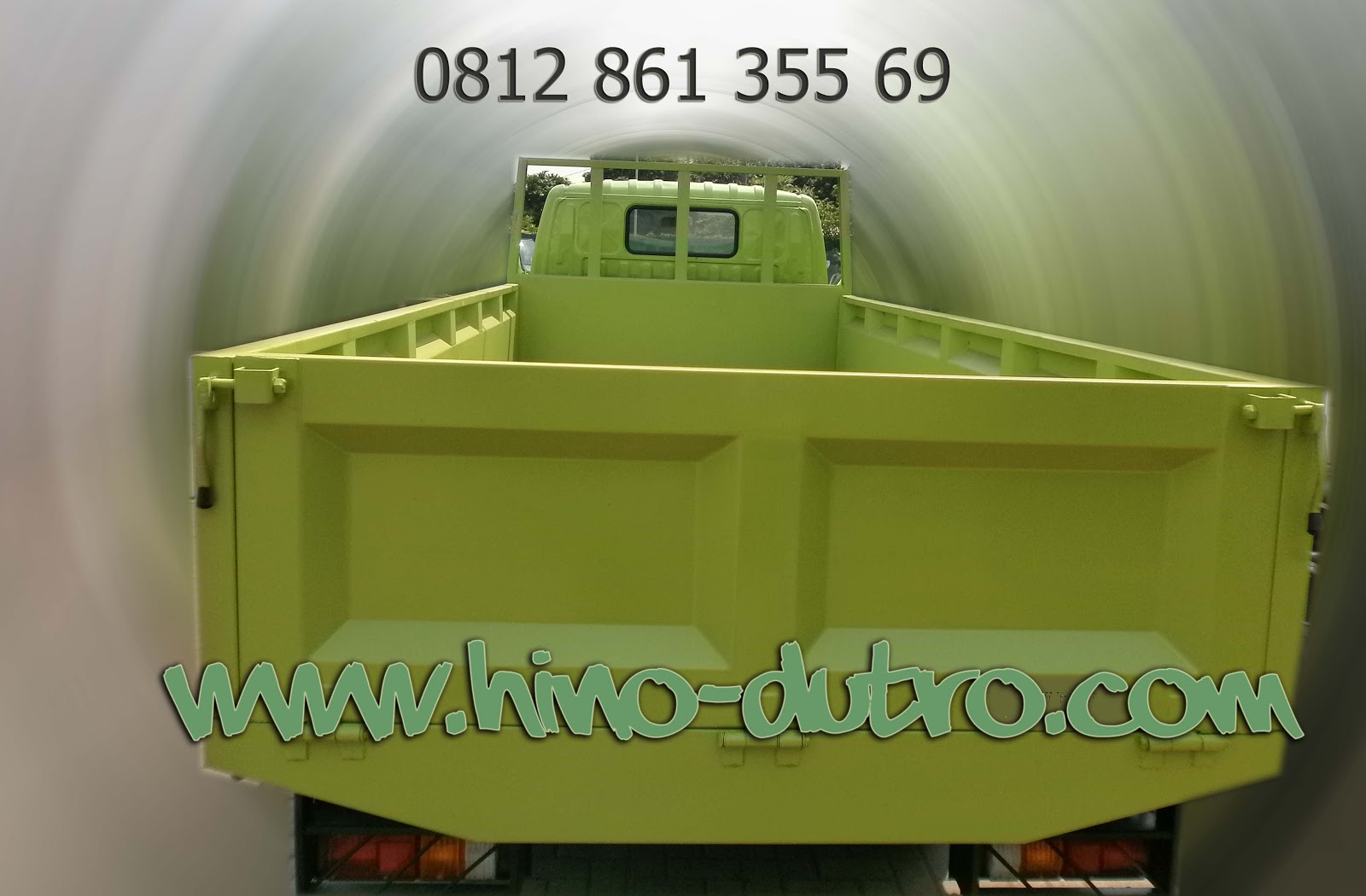 Bak Besi Truck : Karoseri Bak Besi 3 Way Truk Hino