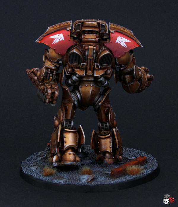 Würfelwiese: Adeptus Custodes: Telemon Dreadnought