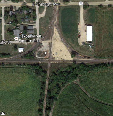 Towns and Nature: Davis Junction, IL: Junction: Milw vs CB&Q+Milw