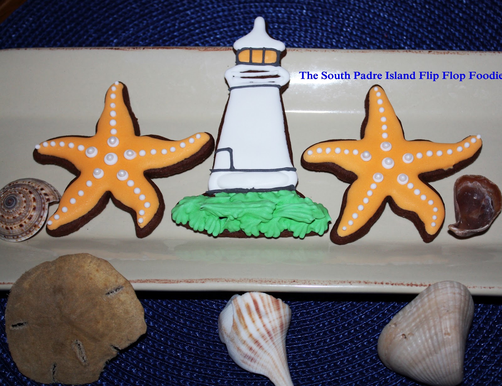The South Padre Island Flip Flop Foodie: Lighthouse and Starfish Cookies
