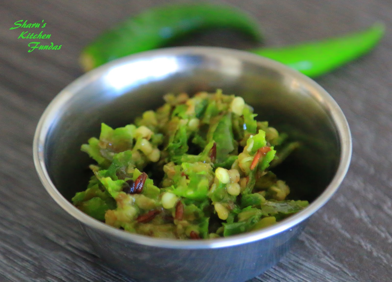 Sharu's Fundas: Mirchi cha Thecha