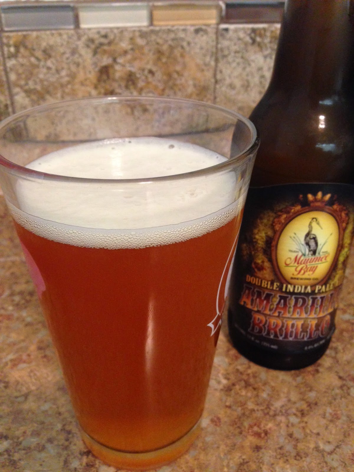 Beer Apostle: Maumee Bay Amarillo Brillo Double IPA