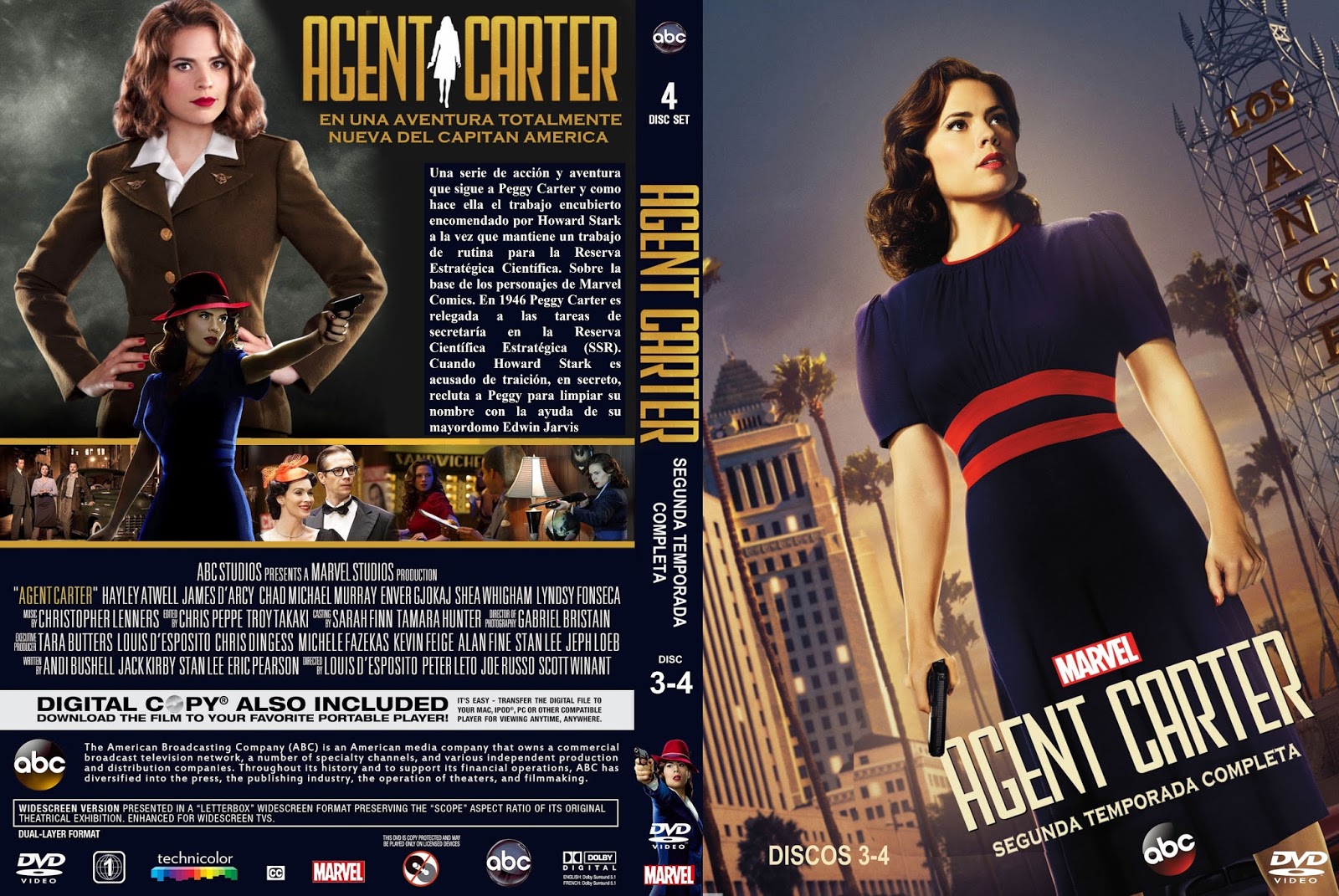 CoverMev: Caratula y Discos Serie Agent Carter Temporada 2
