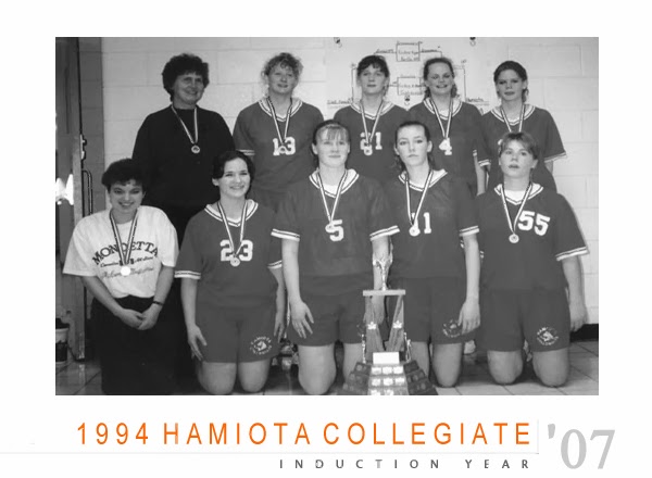 1987, '88, and 1990, ’91, ’92, ’93, and ’94 Hamiota Collegiate ...