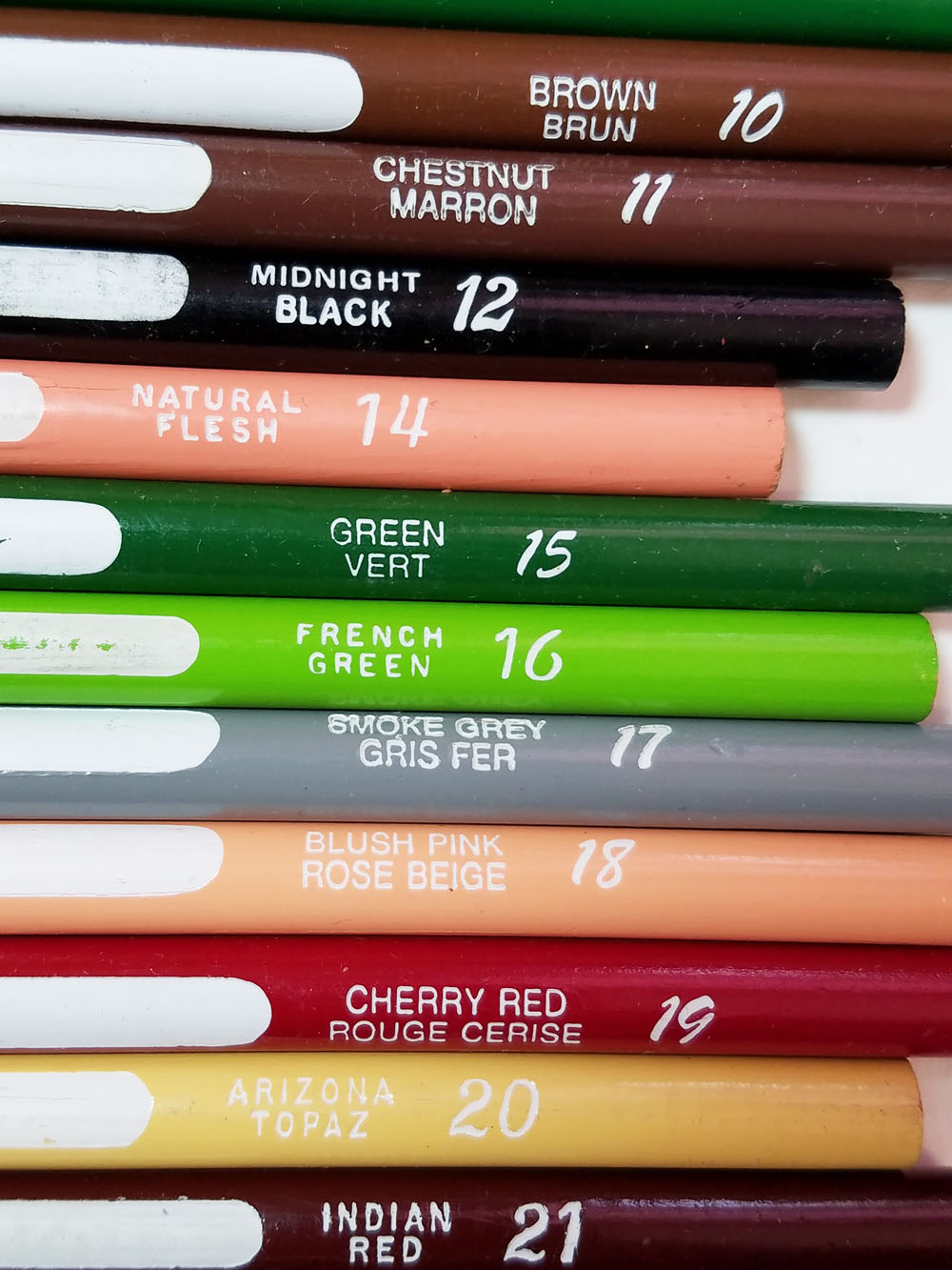 Fueled by Clouds & Coffee: Vintage Colored Pencils: Laurentien and ...