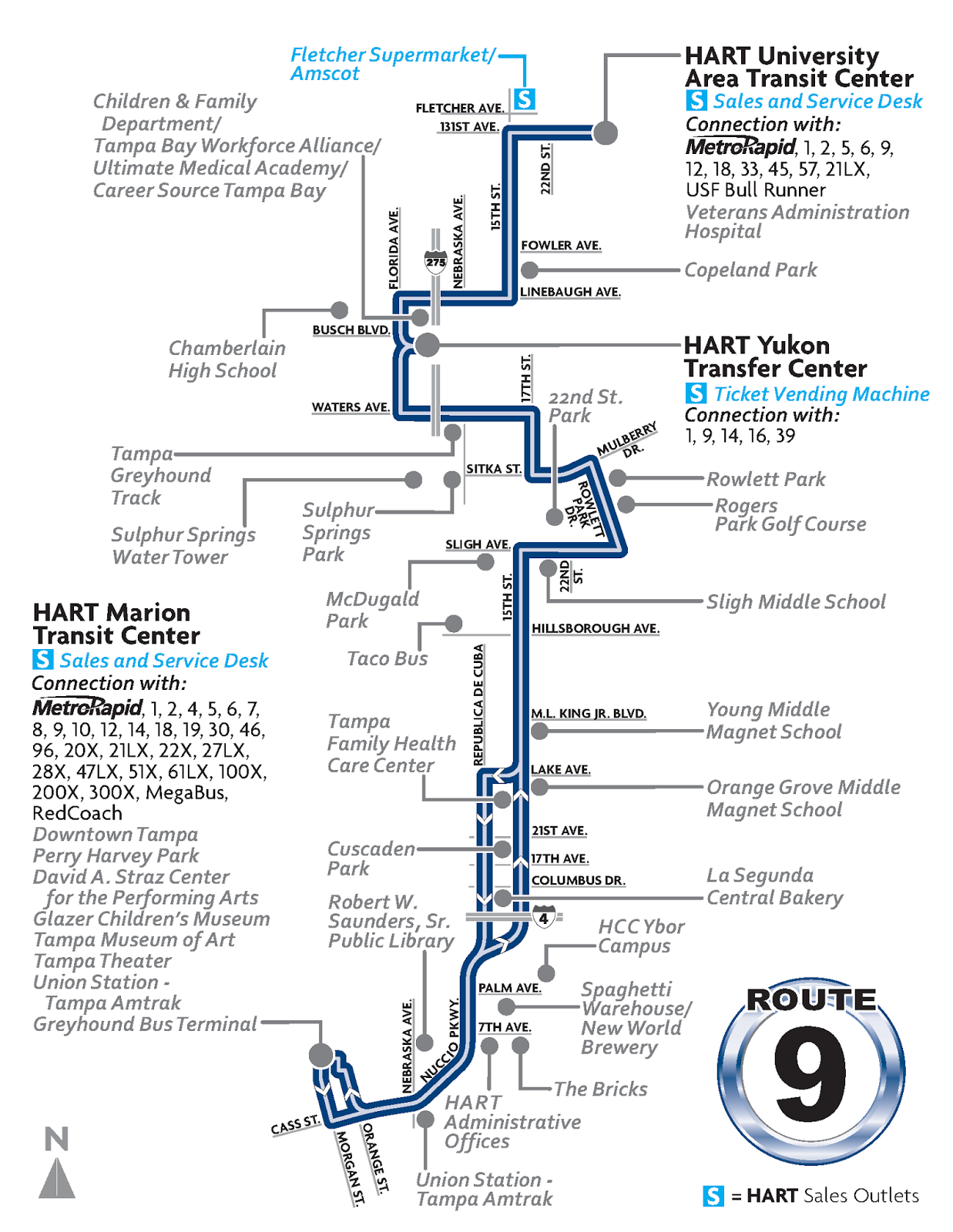 In Transit - The Official HART Transit Blog: Route of the Week: Route 9