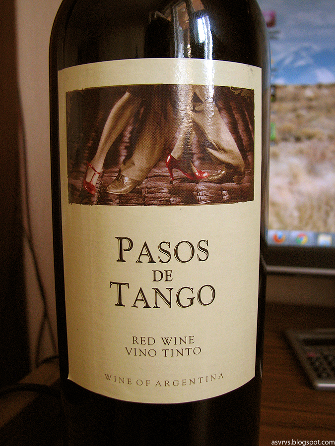 this is my truth. tell me yours: Pasos de Tango Red Wine, Trivento ...