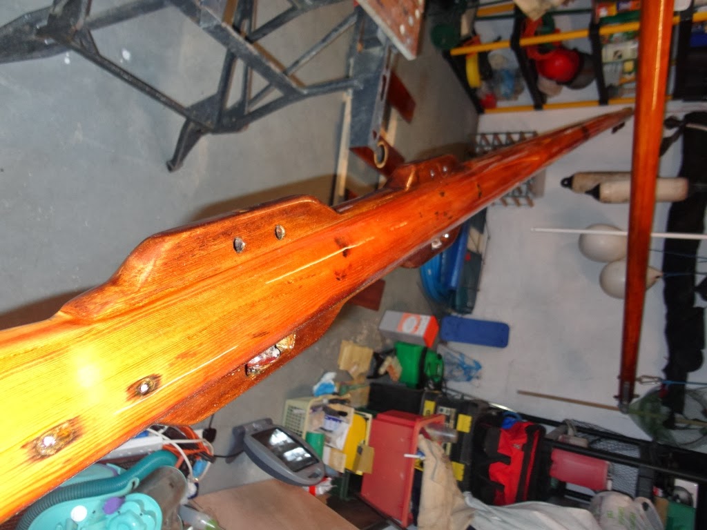 Winter Work on our 20' Heard Mevagissey Tosher: Boom, Gaff and Bowsprit