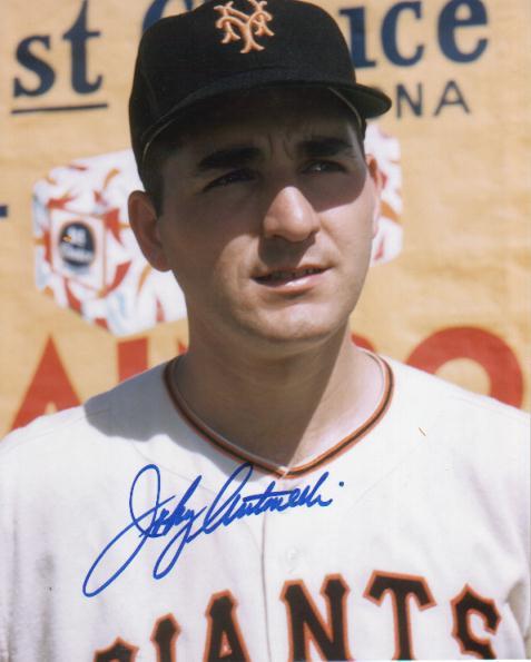Johnny Antonelli: 1954 World Champion New York Giants Star Pitcher ...