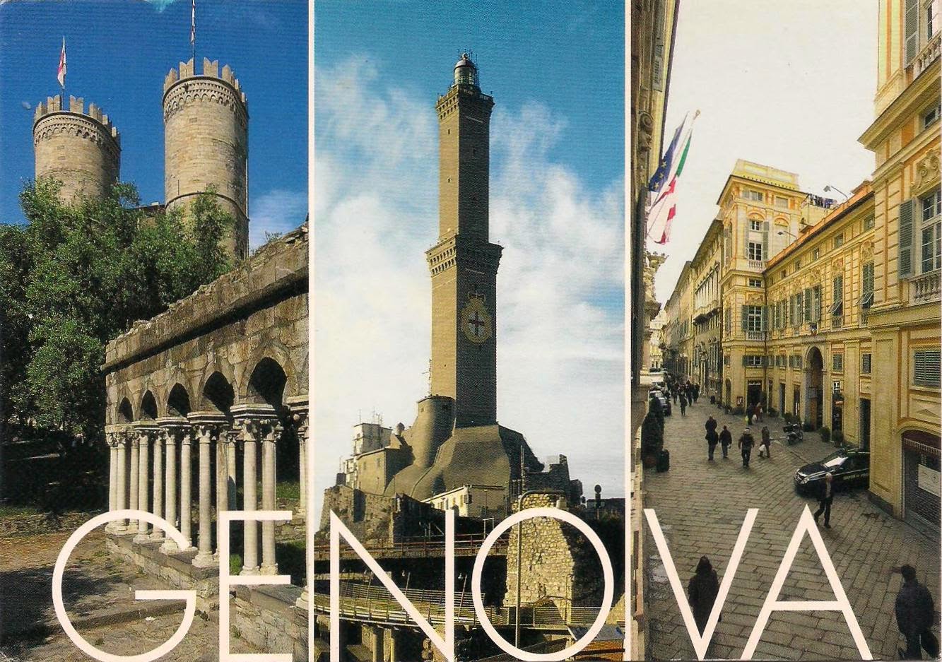 MY UNESCO WHS POSTCARDS COLLECTION: ITALY - Genoa: Le Strade Nuove and ...