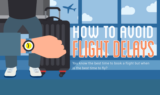 How to Avoid Flight Delays? #infographic - Visualistan