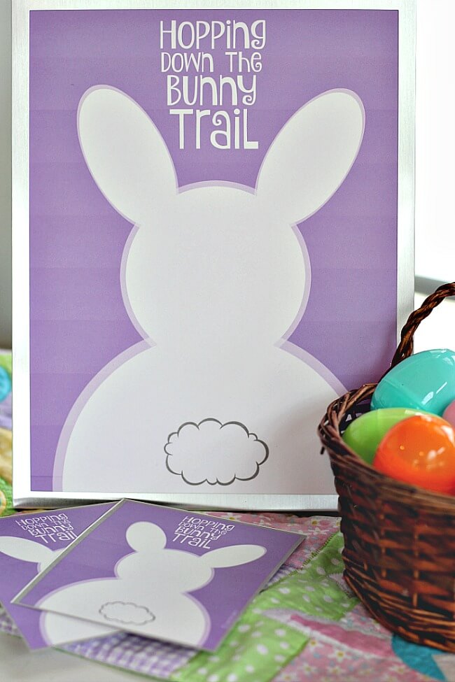 Hopping Down the Bunny Trail: Free Easter Printables in Two Sizes ...