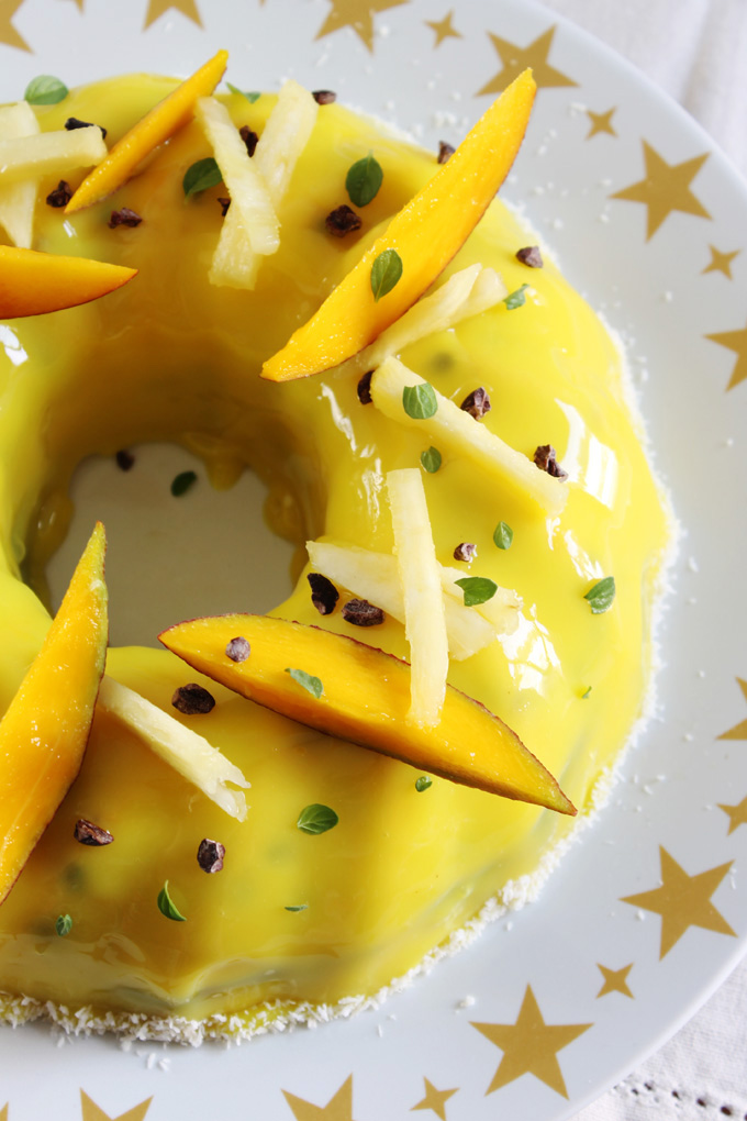 Filosofía de Sabor: Postre de Frutas Exoticas y un toque de Chocolate