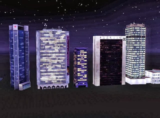 My Sims 3 Blog: Skyscrapers Vol. 3 - Western Europe by Monsoon