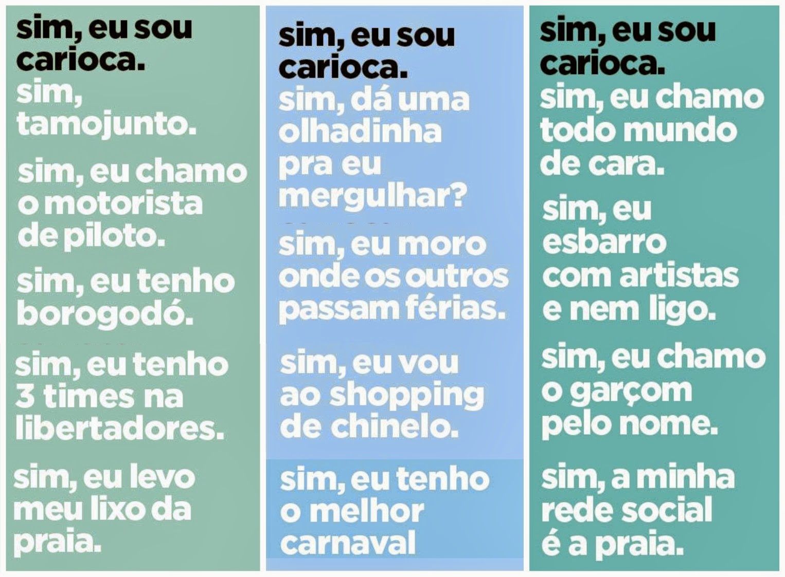 ANTENA CLICK MIX: QUE TIPO DE CARIOCA EU SOU???