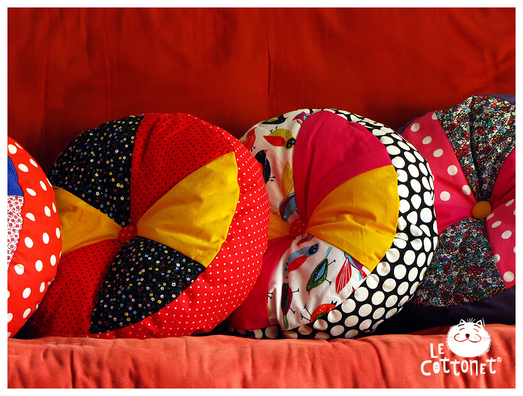 Le Cottonet ® : Almohadones en Patchwork