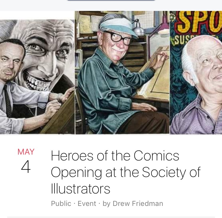 Attempted Bloggery: Drew Friedman's Heroes of the Comics