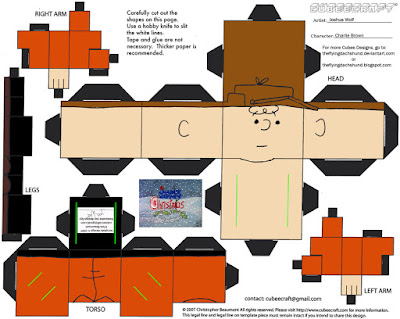 Santa Clara Artesanato: Papercraft Snoopy